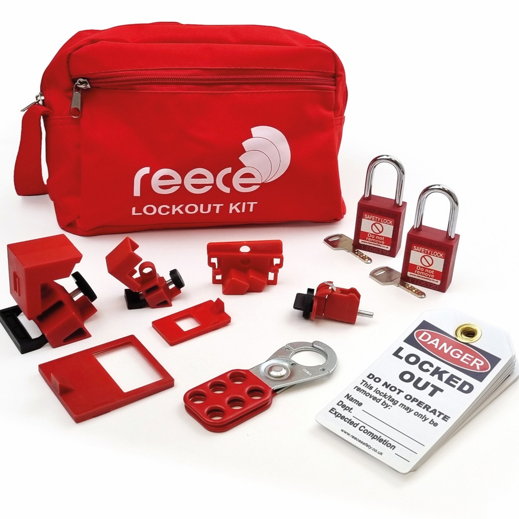 REECE Lockout kit for Electricians | Wallenius WIlhelmsen Safety Supply ...